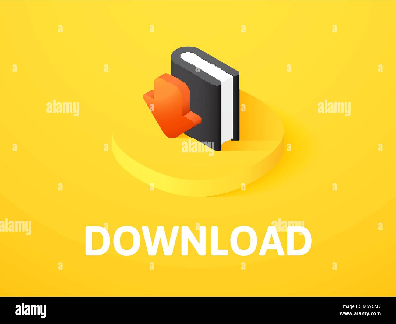 Pdf document download on Stock Vector Images - Alamy