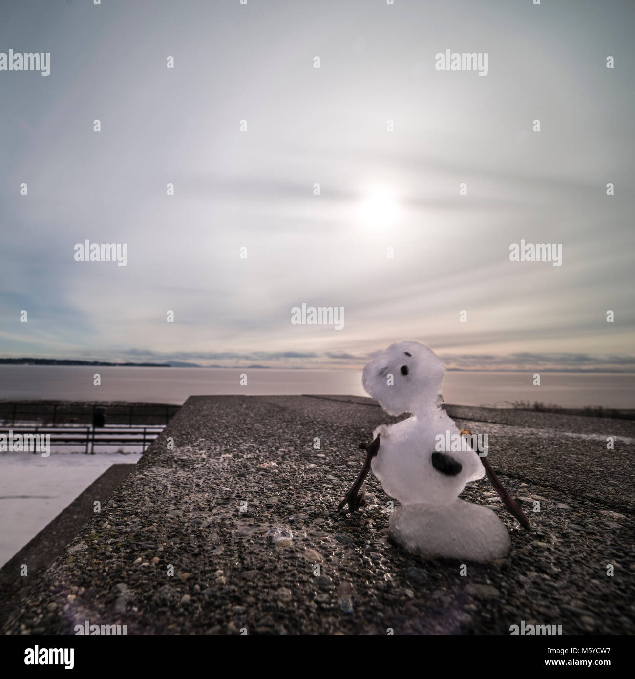 Melting snowman hi-res stock photography and images - Alamy