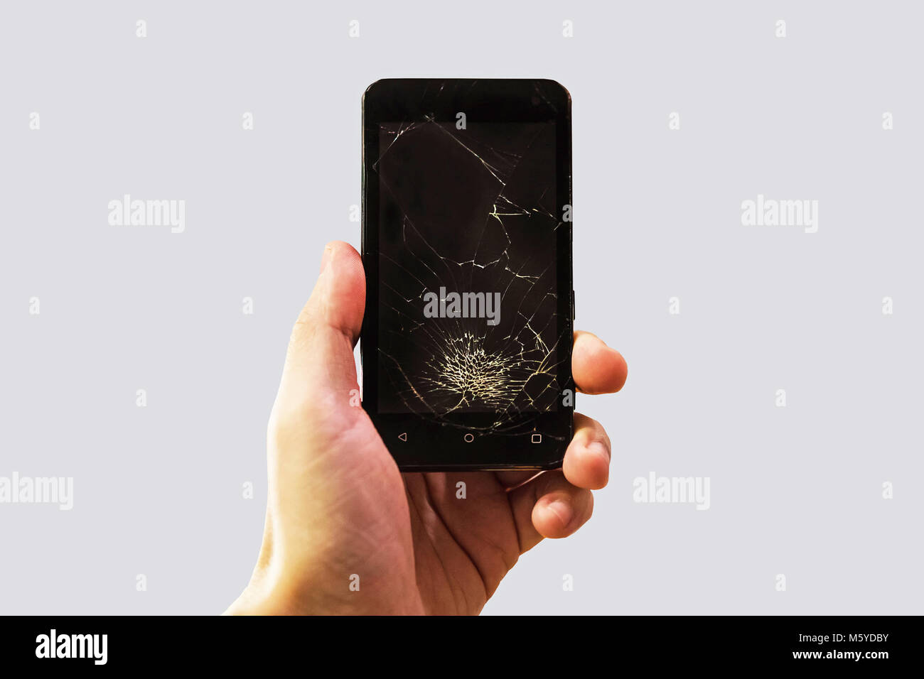 Smashed phone hi-res stock photography and images - Alamy