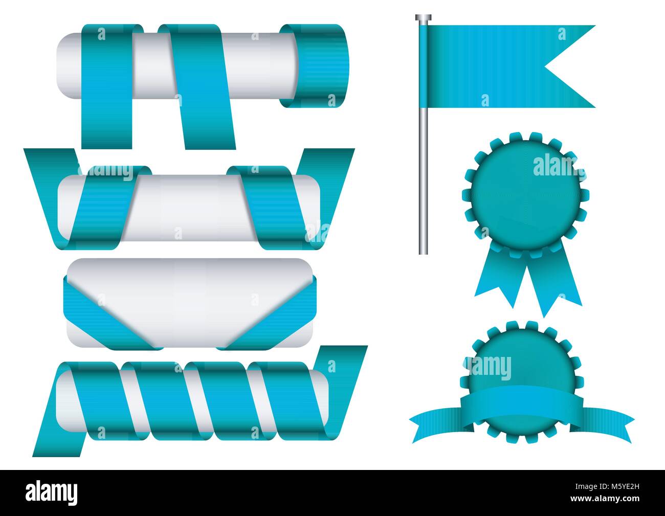 Award ribbon vector vectors hi-res stock photography and images - Alamy