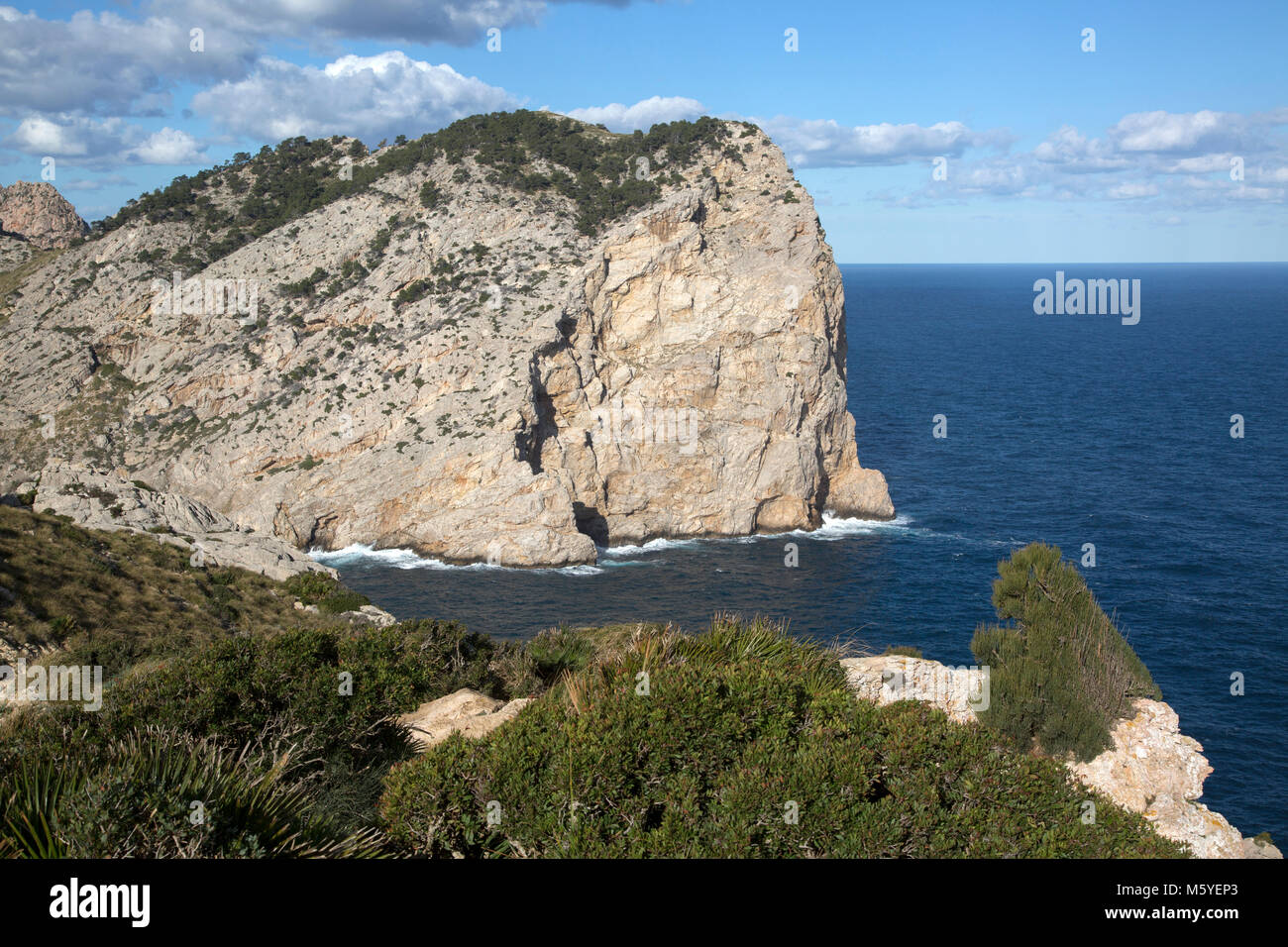 Formentor Cliffs; Majorca, Spain Stock Photo - Alamy