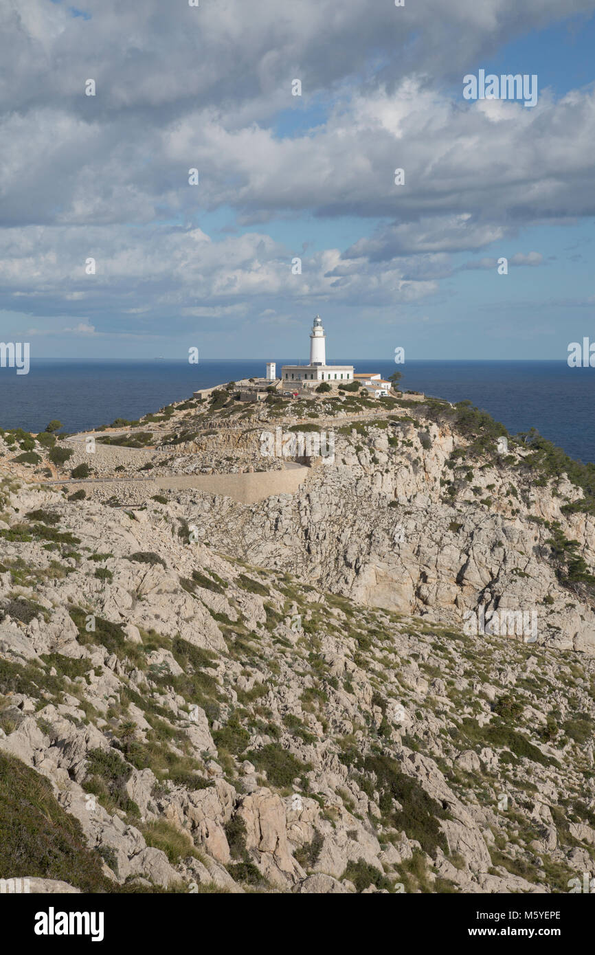 Lighthouse at Formentor; Majorca; Spain Stock Photo - Alamy