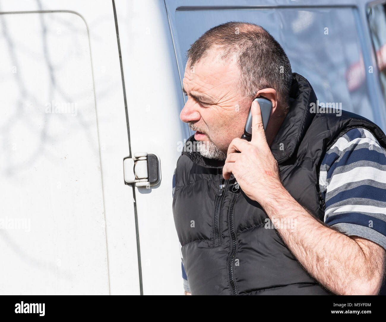 White van man hi-res stock photography and images - Alamy