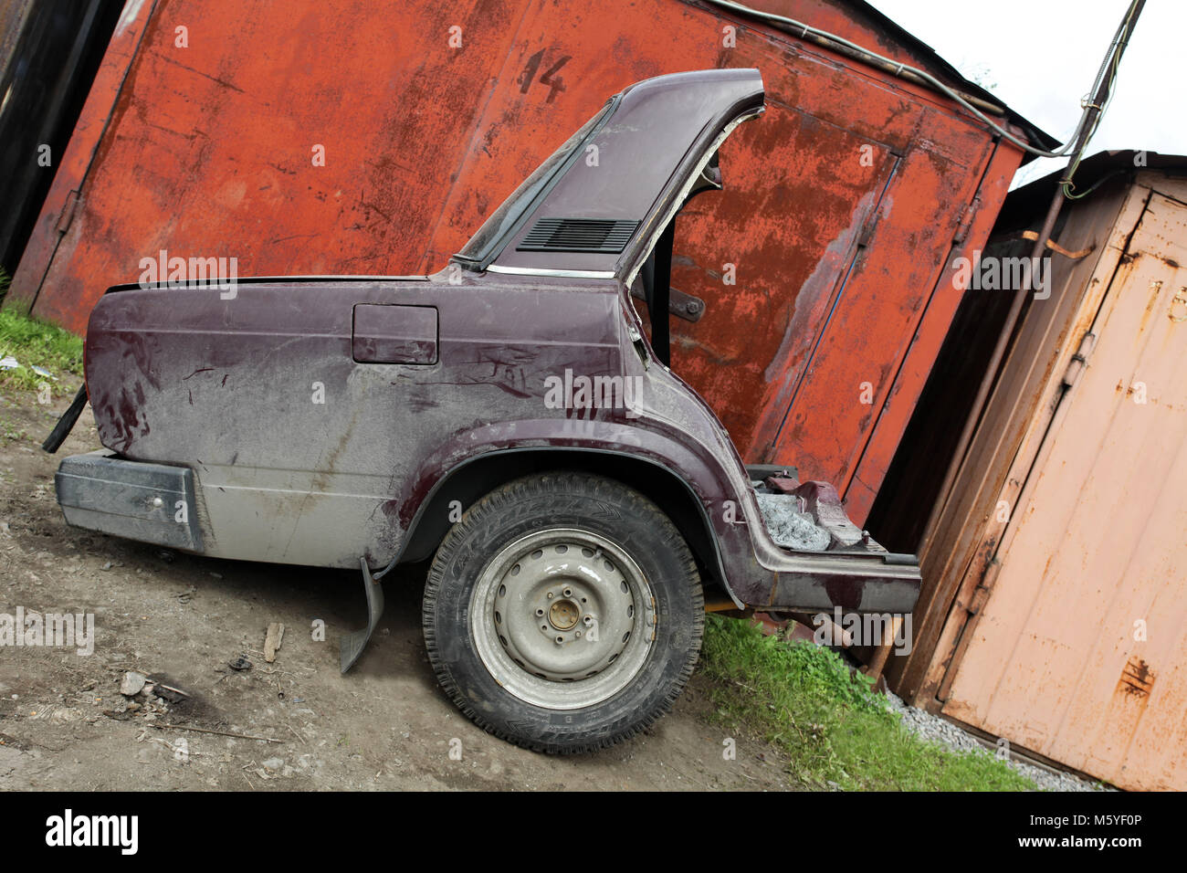 Ruined car seat hi-res stock photography and images - Alamy