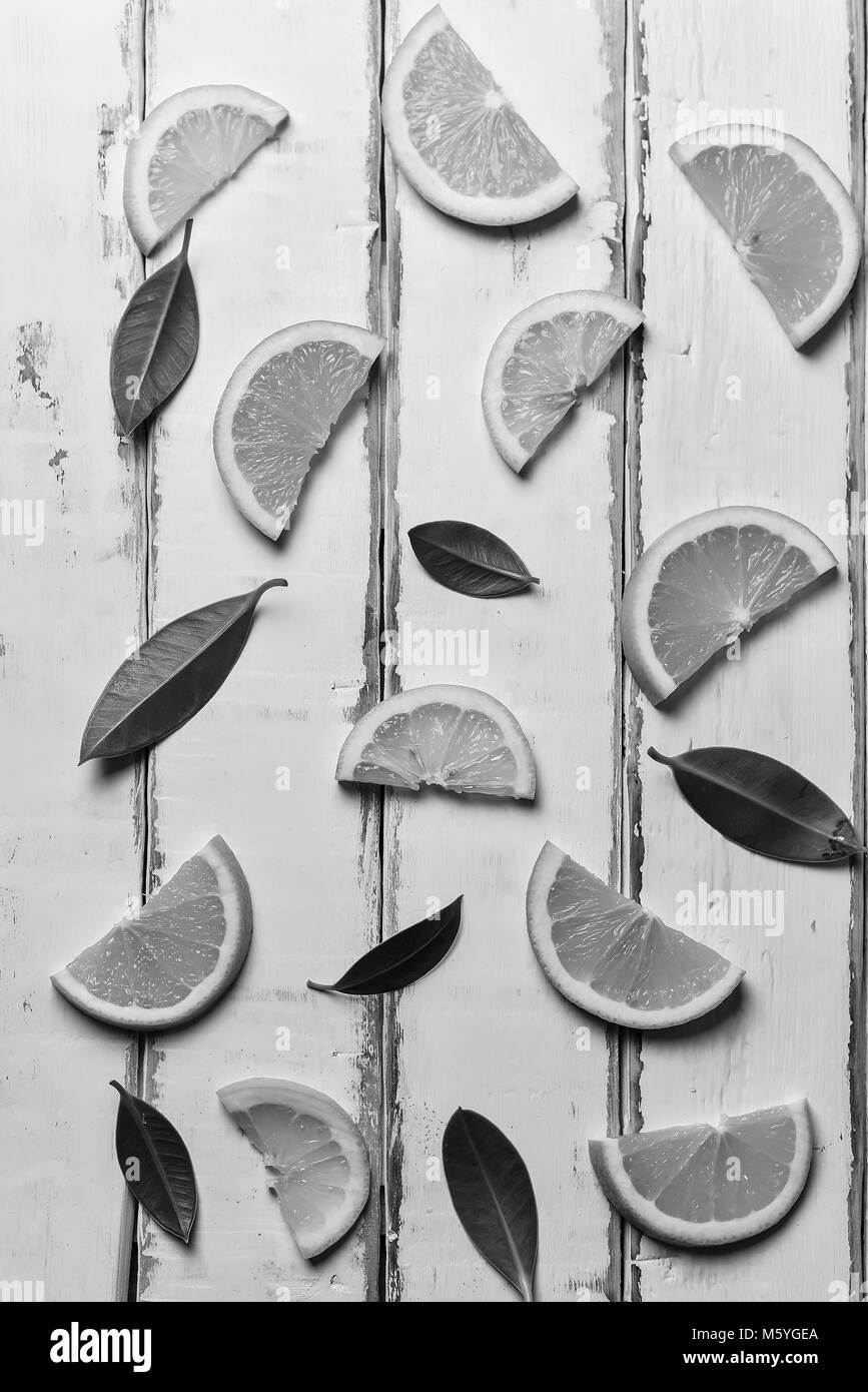 Wooden slices Black and White Stock Photos & Images - Alamy