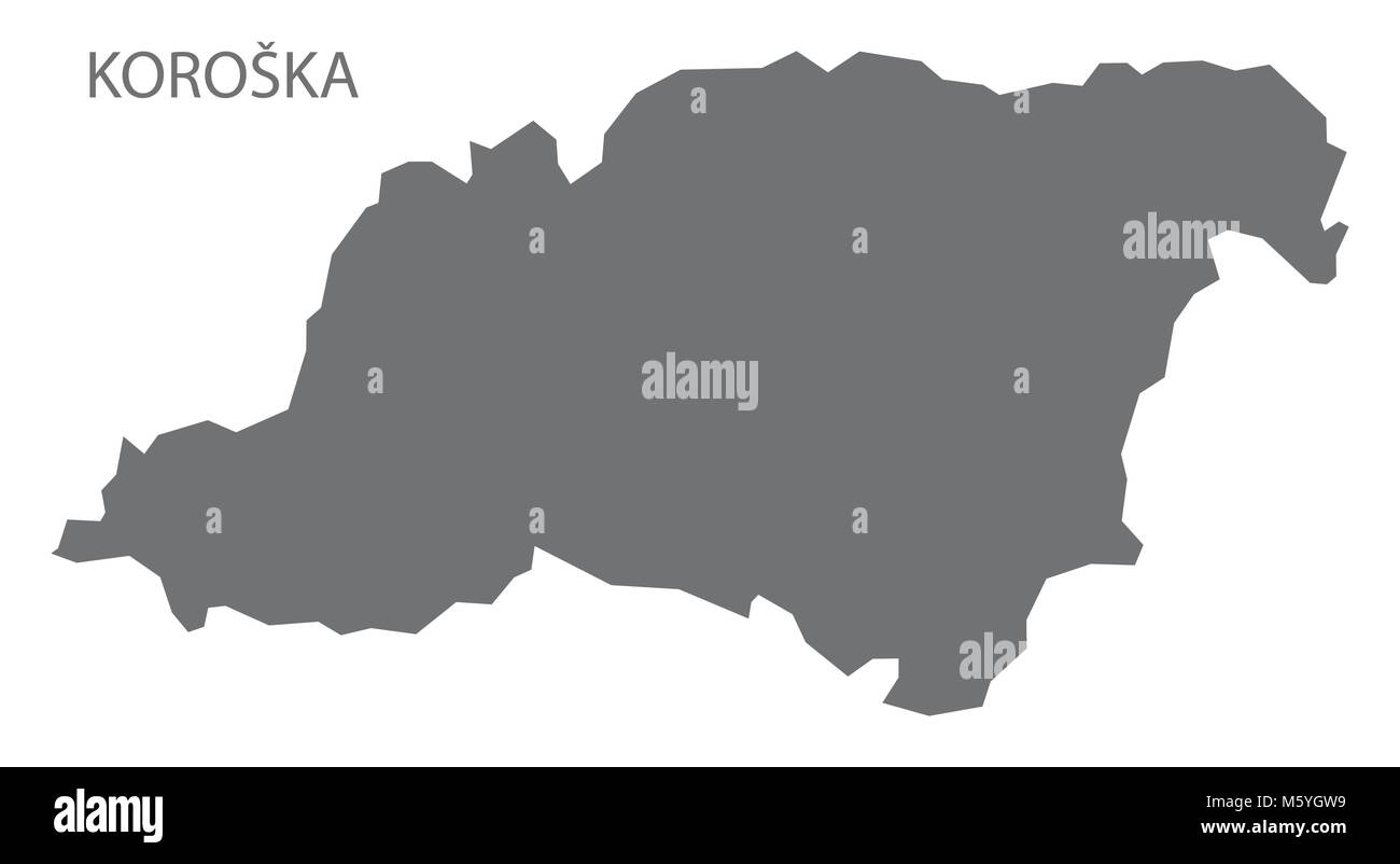 Koroska map hi-res stock photography and images - Alamy