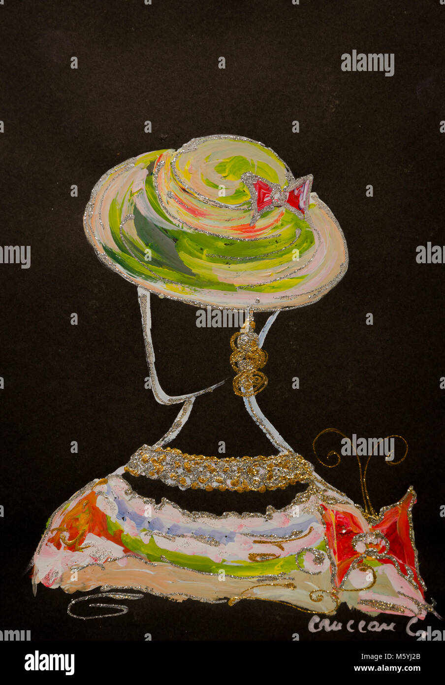 Woman body art painting hi-res stock photography and images - Alamy