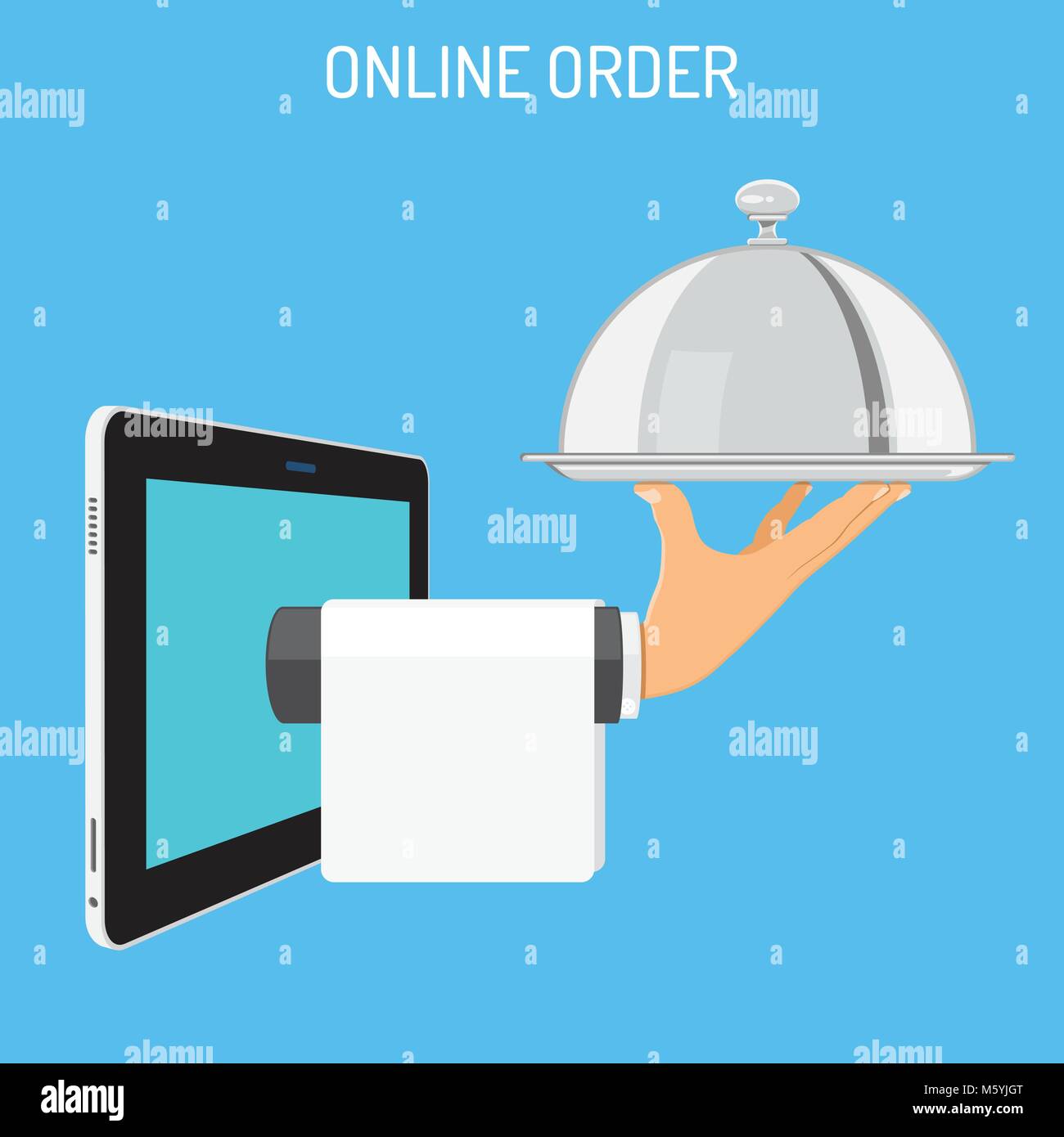 Online Order Concept Stock Vector Image & Art - Alamy
