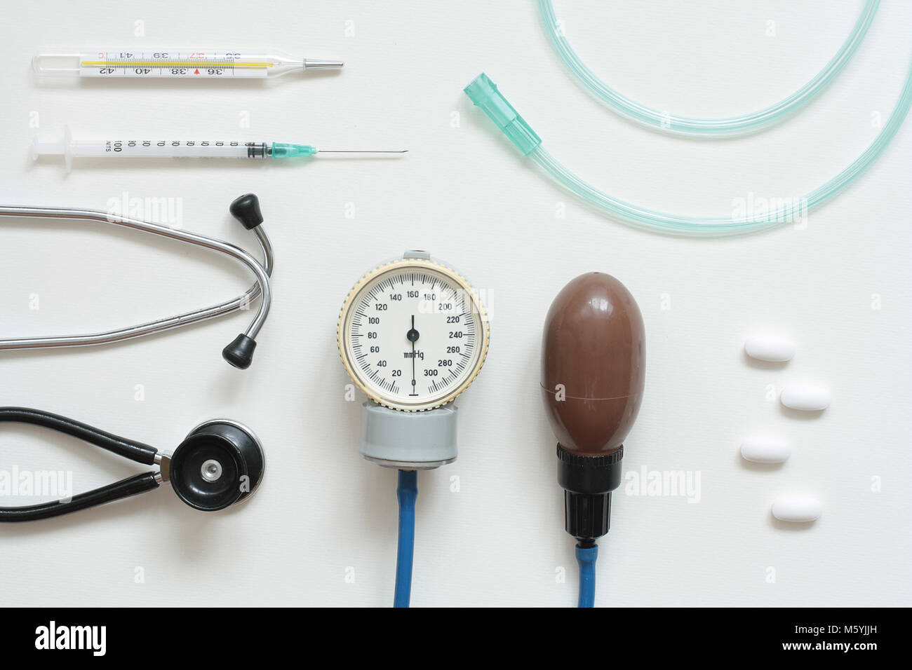 Various medical tools for a pediatrician Stock Photo - Alamy