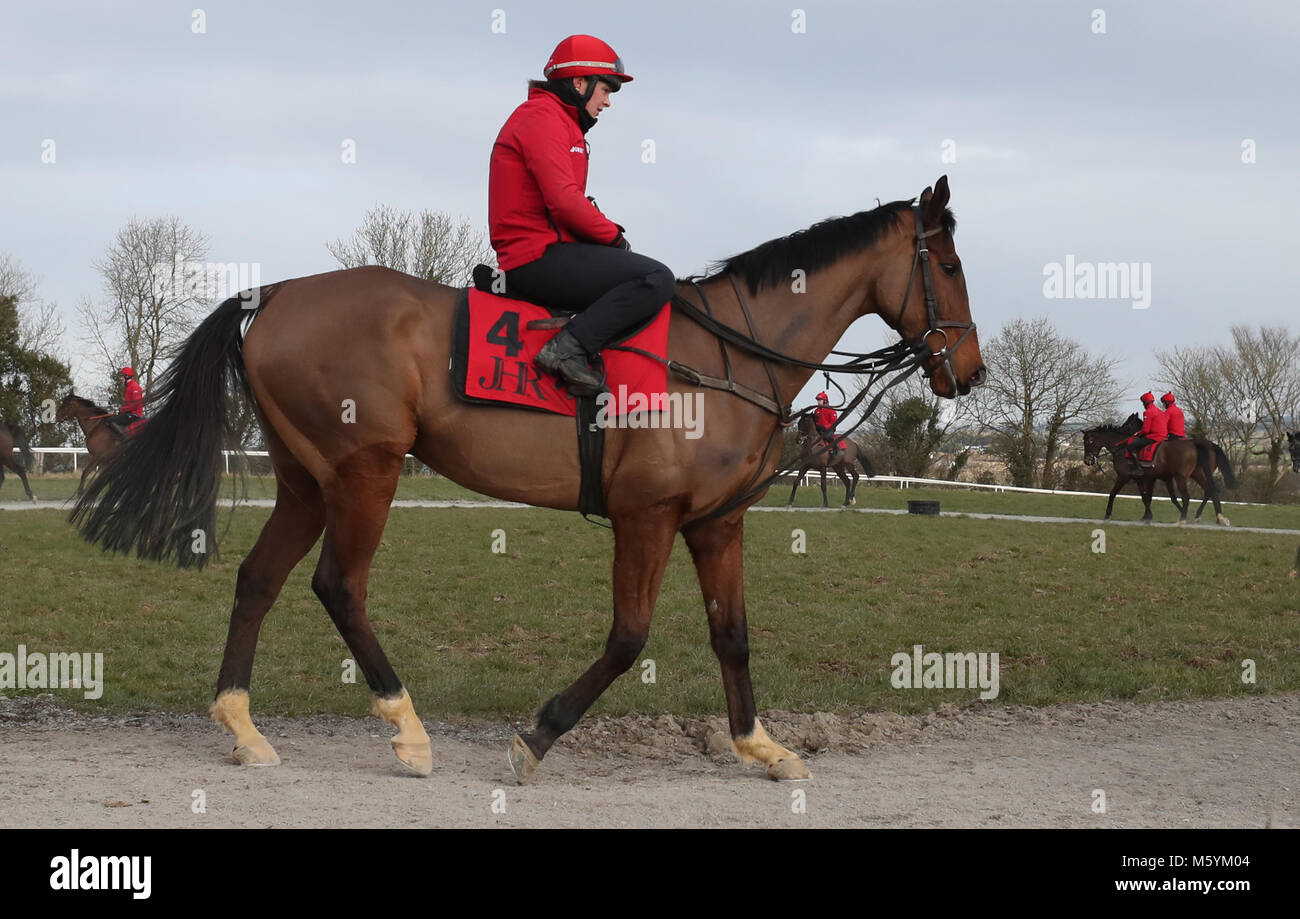 Rock the World with jockey Esme Cook during the visit to Jessica ...