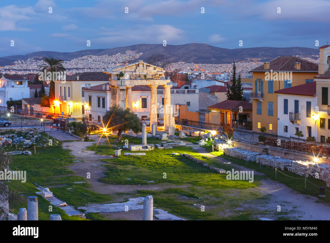 Gate agora in athens hi-res stock photography and images - Alamy