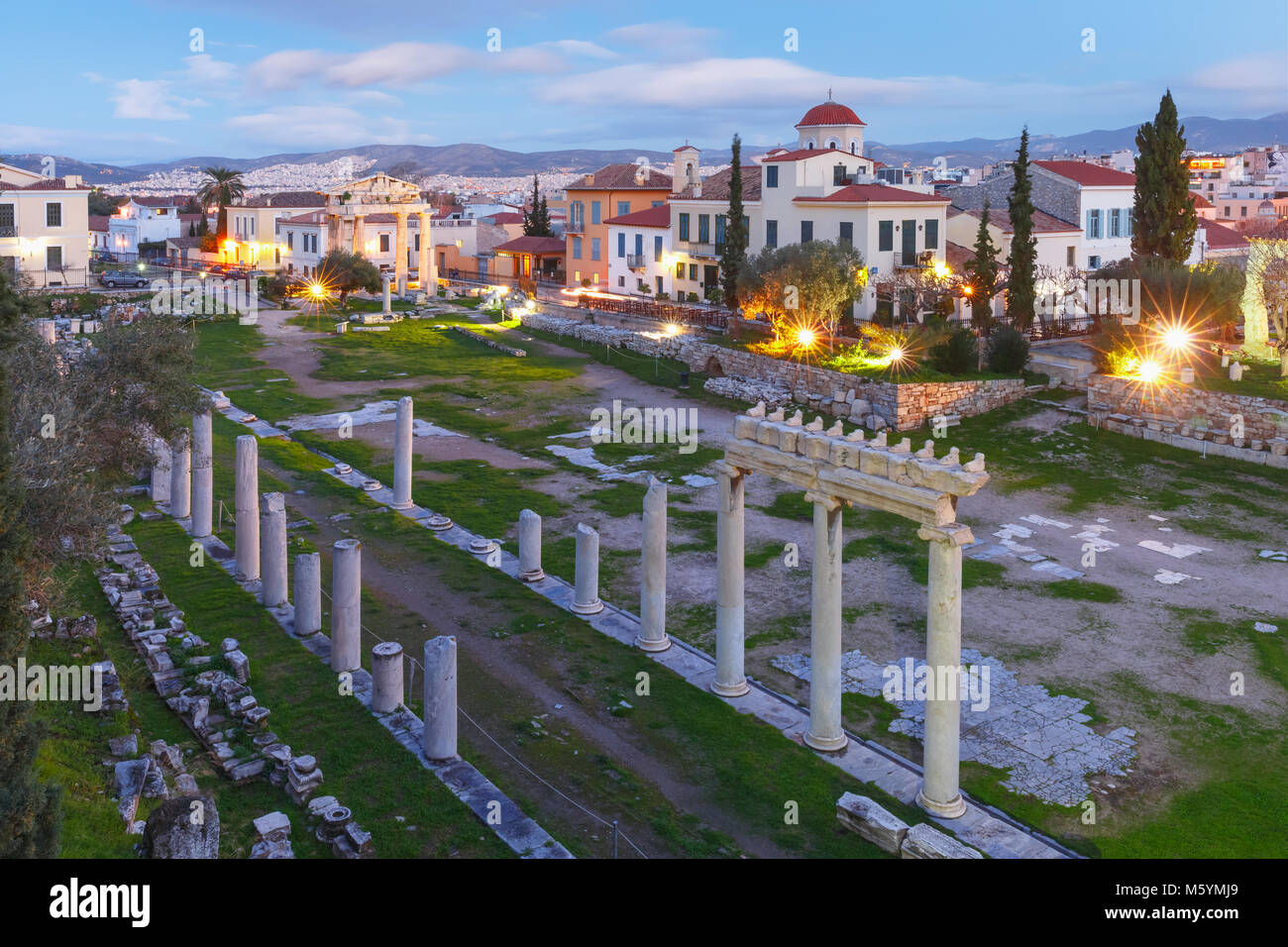 Gate agora in athens hi-res stock photography and images - Alamy
