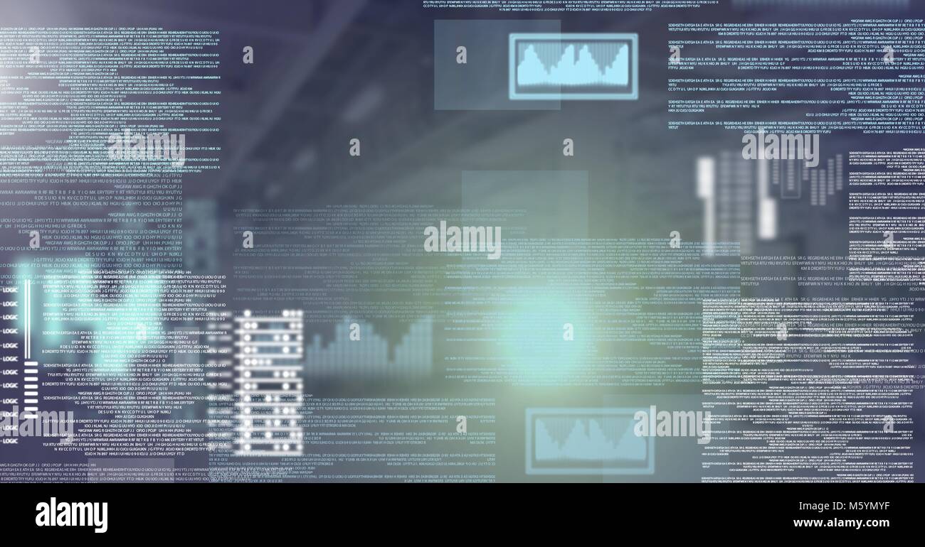 screen text interface Stock Photo - Alamy