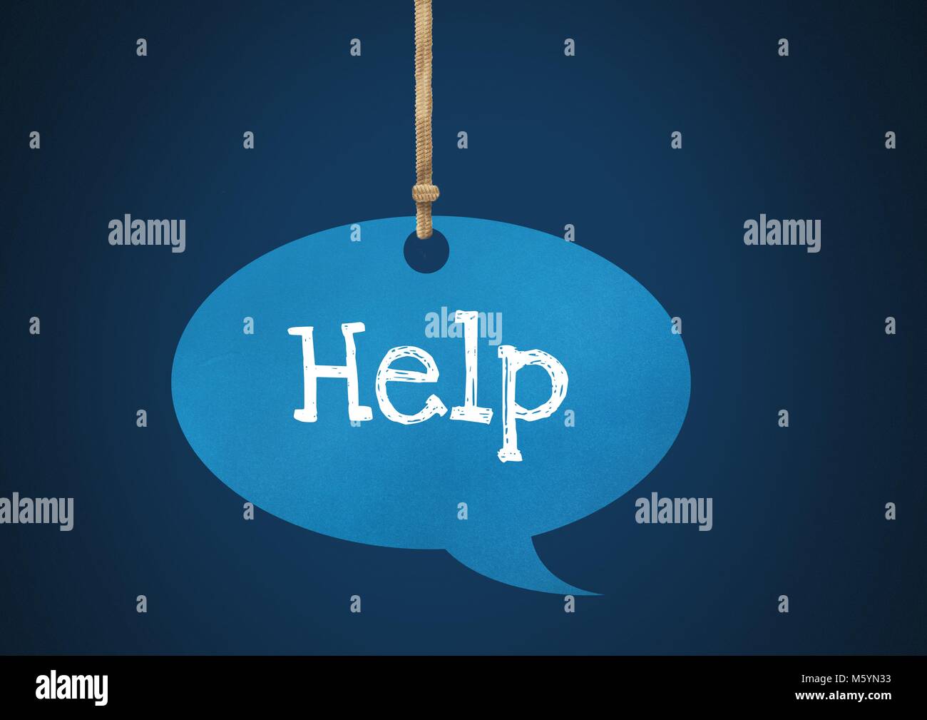 Help bubble hi-res stock photography and images - Alamy