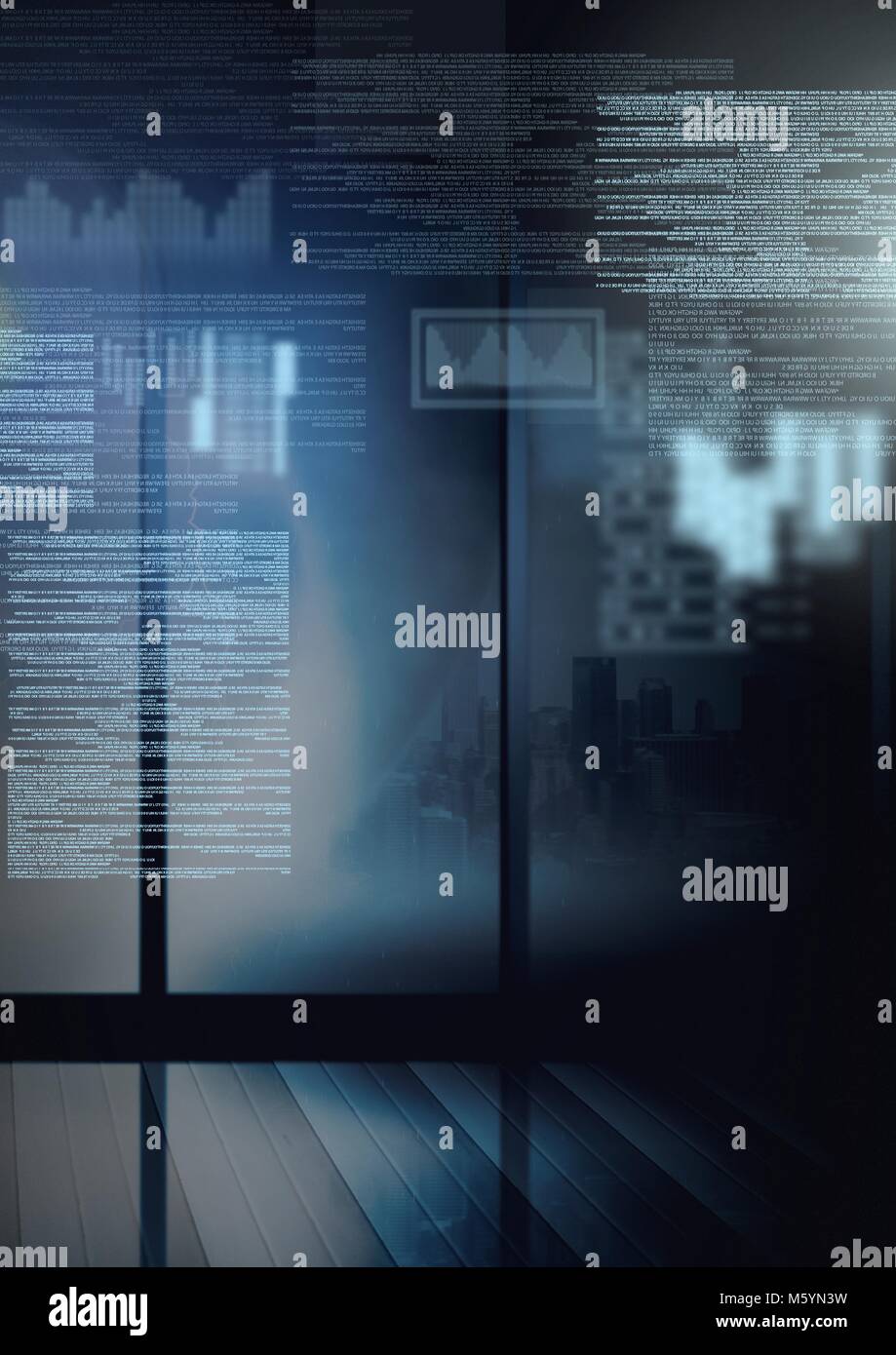 screen text interface Stock Photo - Alamy