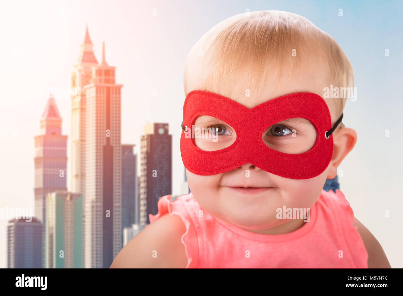 Wearing red mask hi-res stock photography and images - Alamy