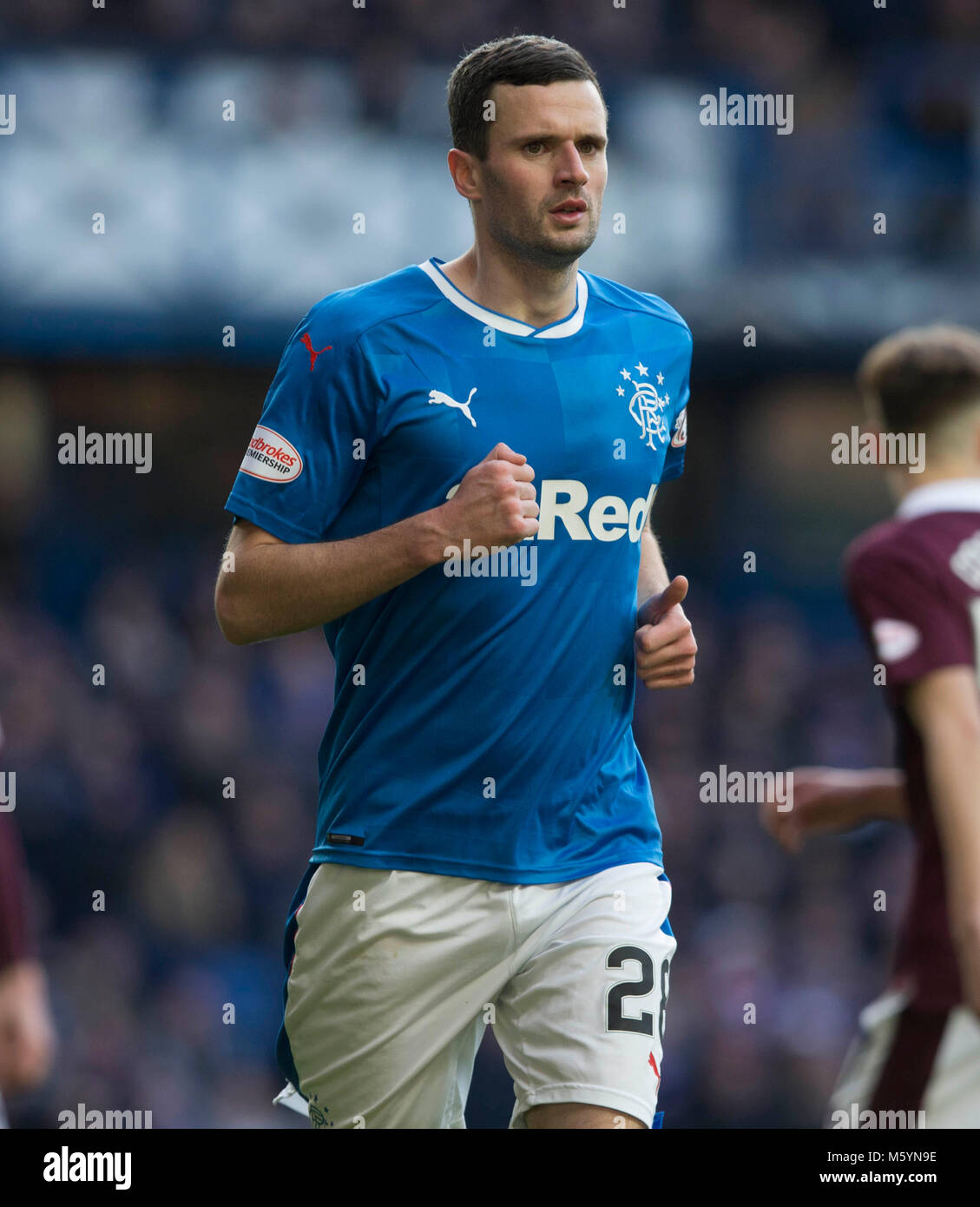 Rangers Jamie Murphy during the Scottish Premiership match at Ibrox ...