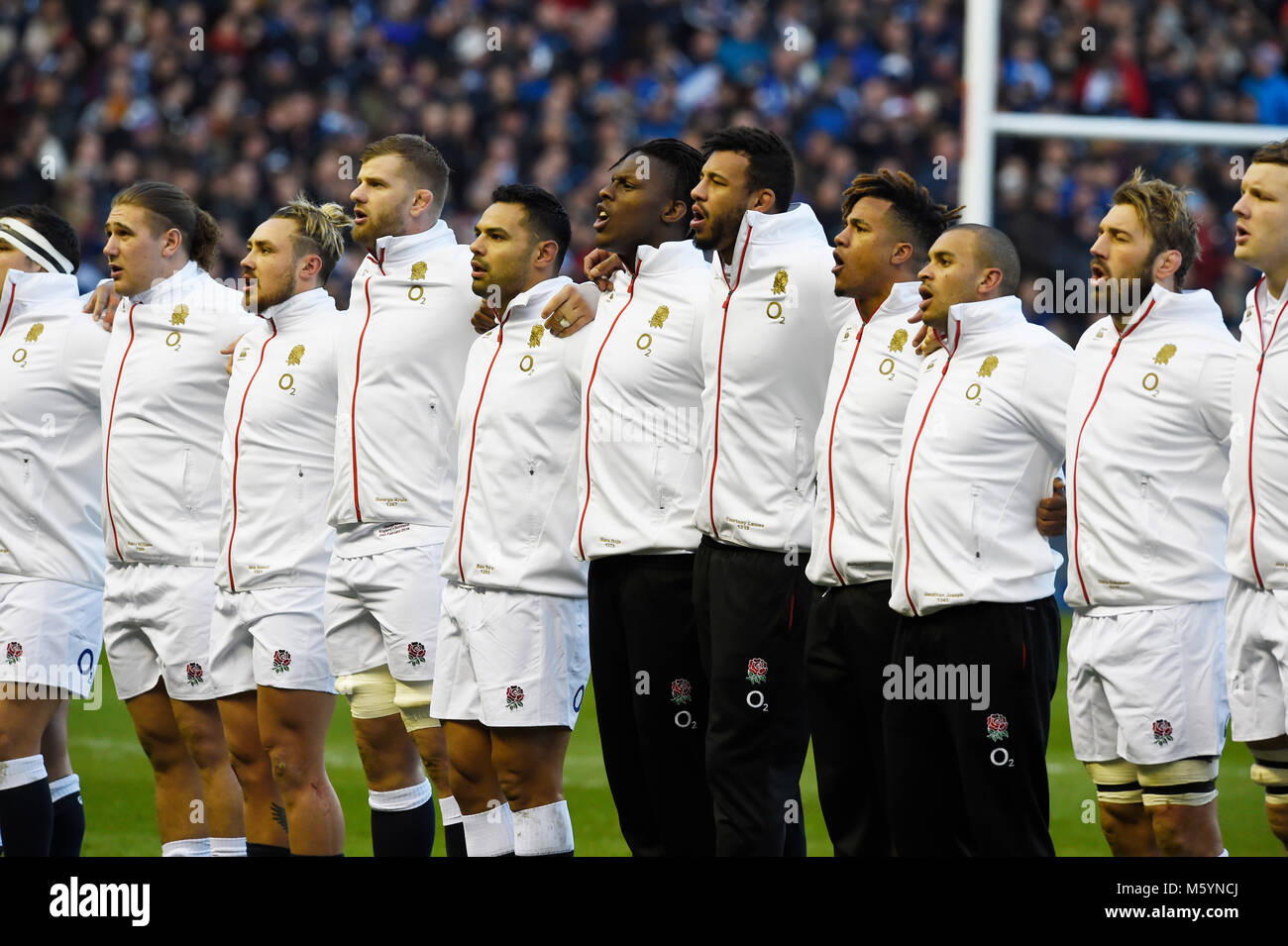 Rugby england national anthem hi-res stock photography and images - Alamy