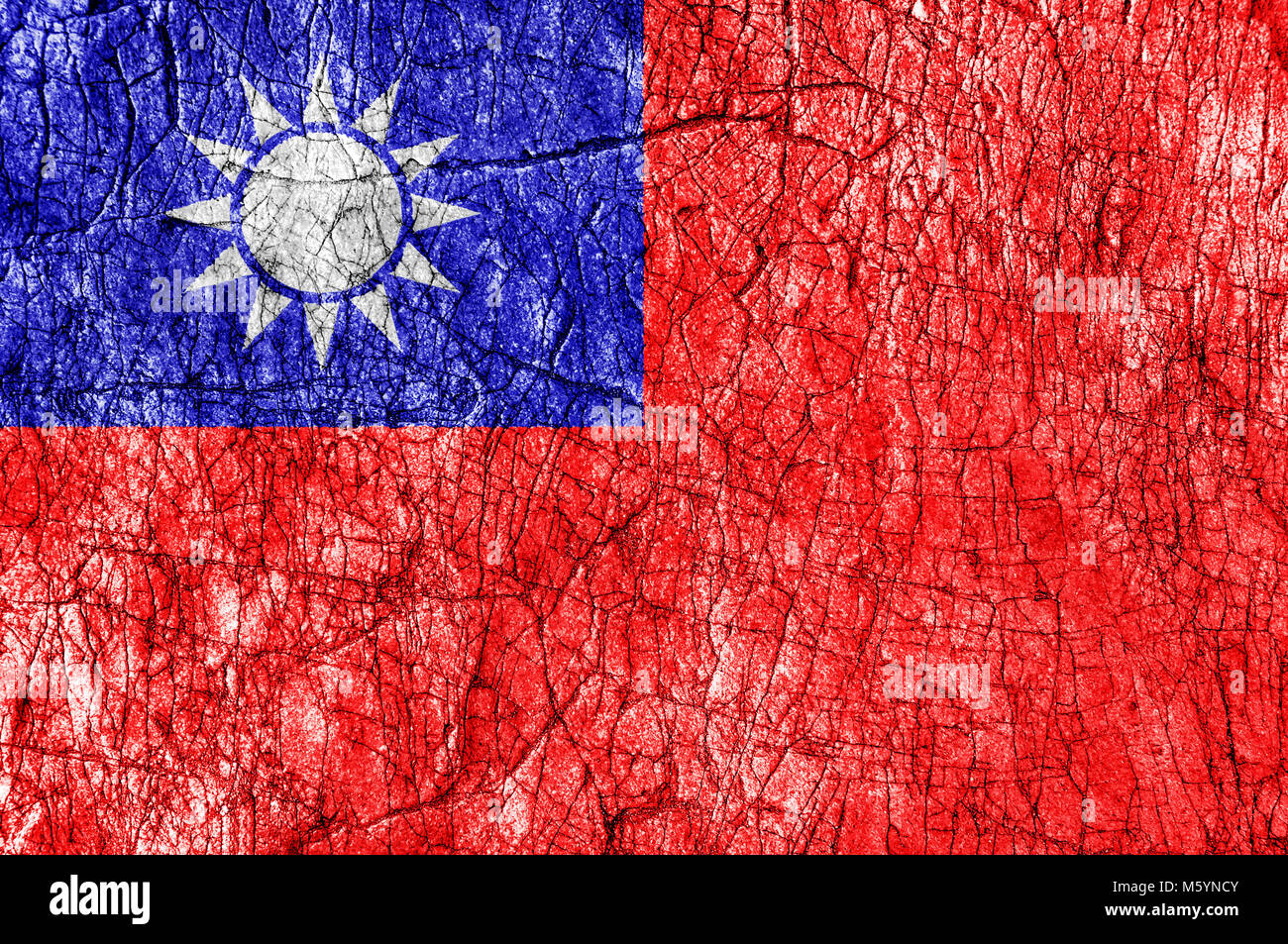 Old taiwan flag hi-res stock photography and images - Alamy