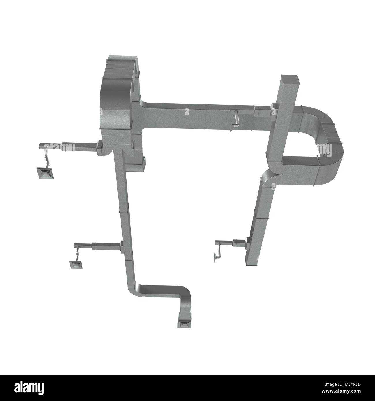 Ventilation ducts Cut Out Stock Images & Pictures - Alamy