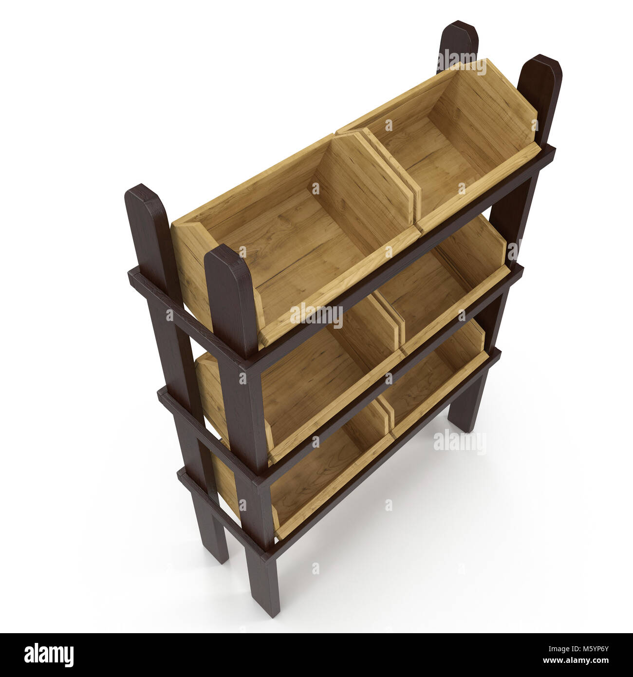 Empty bakery shelf hi-res stock photography and images - Alamy