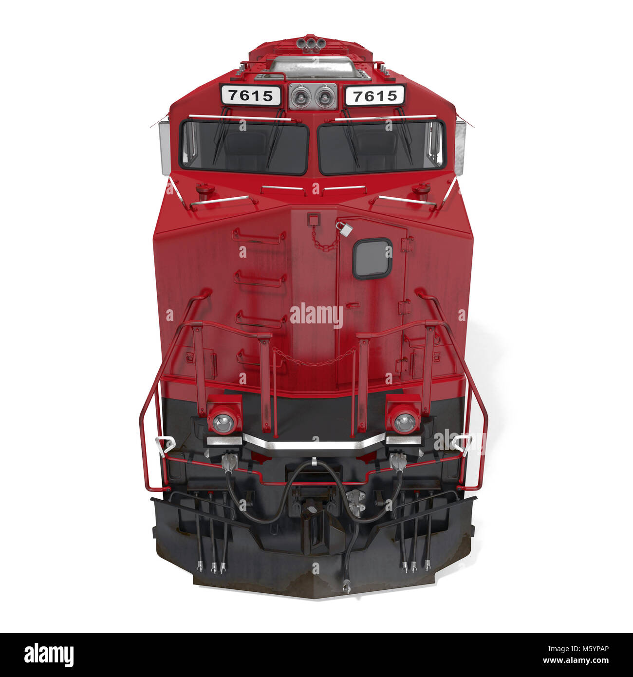 Freight Train Front View