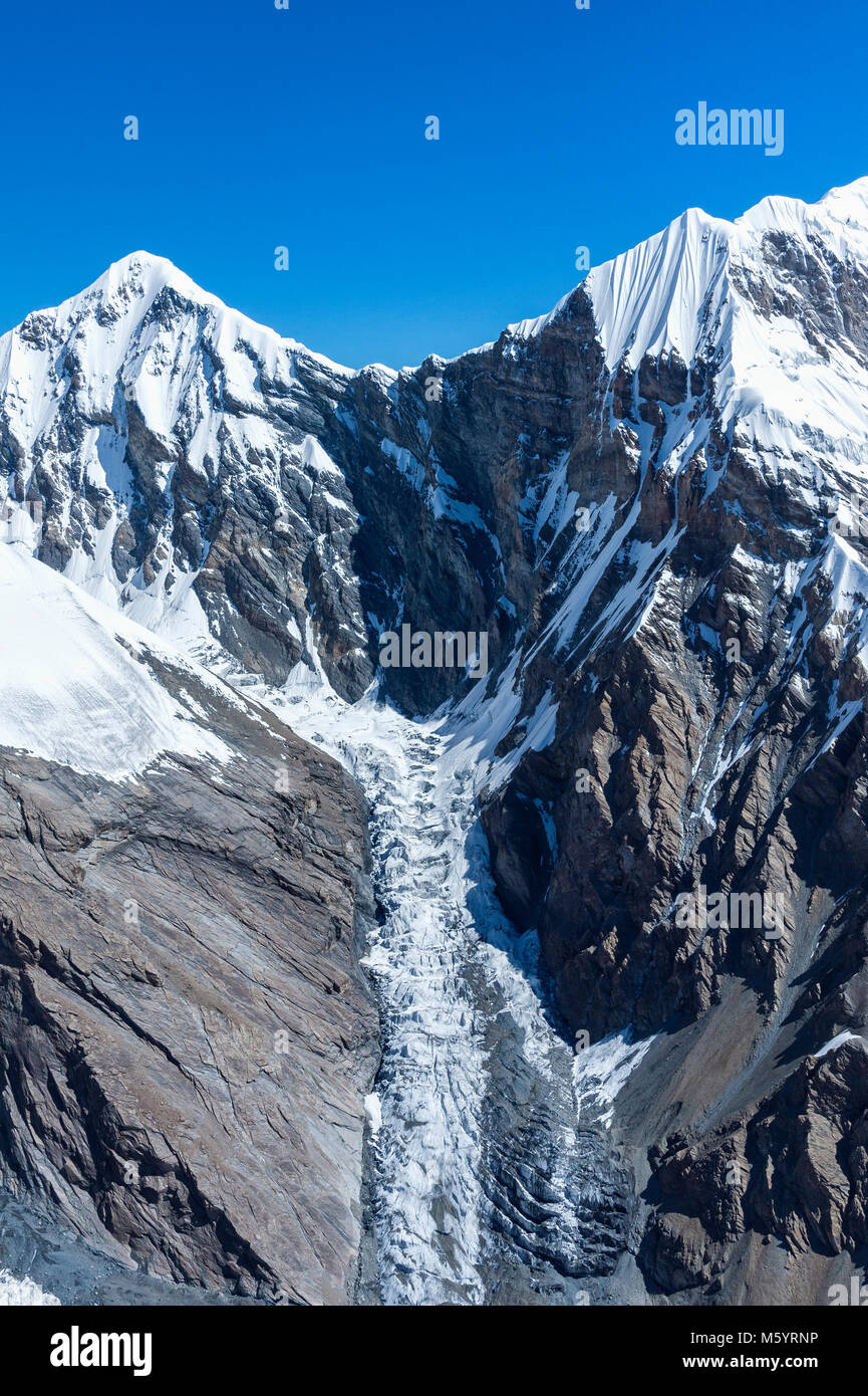 Tian Shan Mountains Aerial View Of Tian Shan Mountain Range By Hhakim