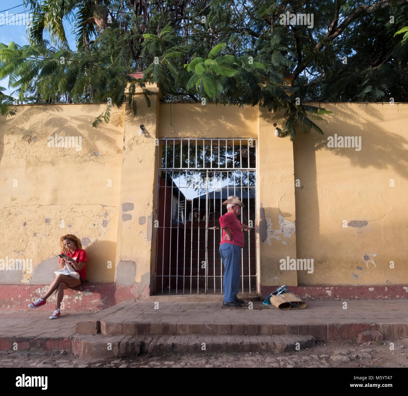 Old resident hi-res stock photography and images - Alamy