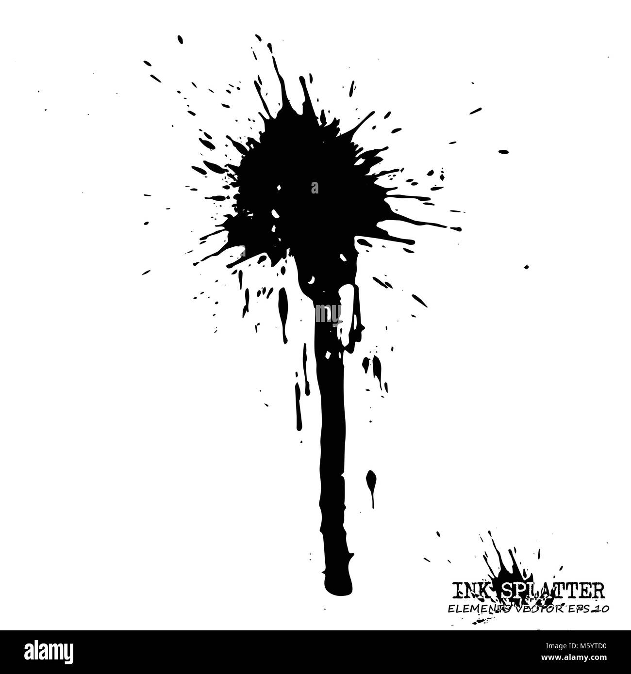 Ink splatter hi-res stock photography and images - Alamy