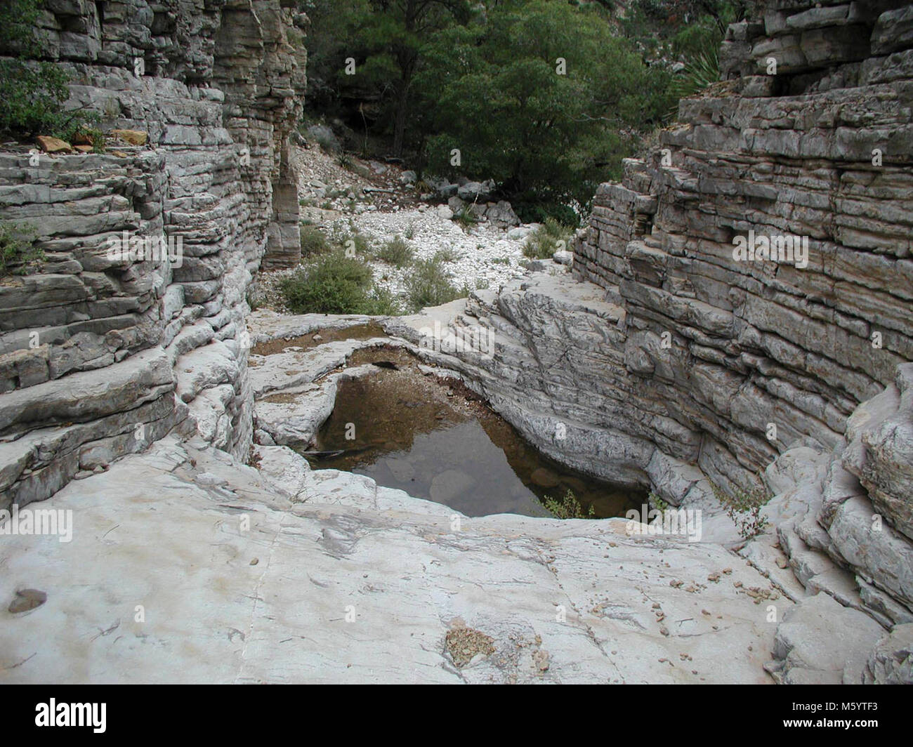 Staircase in Devil's Hall Stock Photo - Alamy