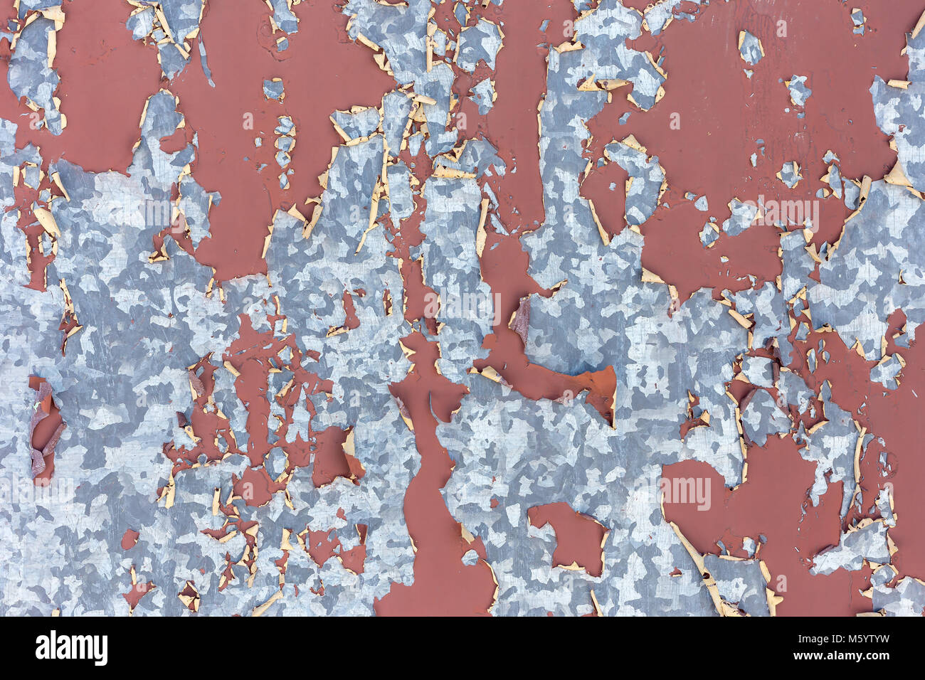 Old painted metal texture with traces of cracks Stock Photo - Alamy