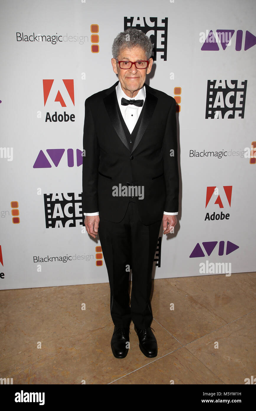 68th Annual ACE Eddie Awards - Arrivals Featuring: Sidney Wolinsky ...