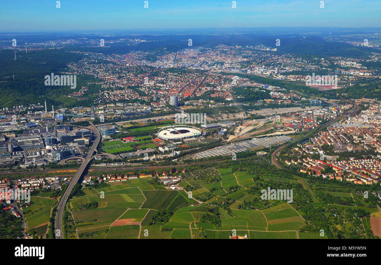 Stuttgart arena aerial hi-res stock photography and images - Alamy