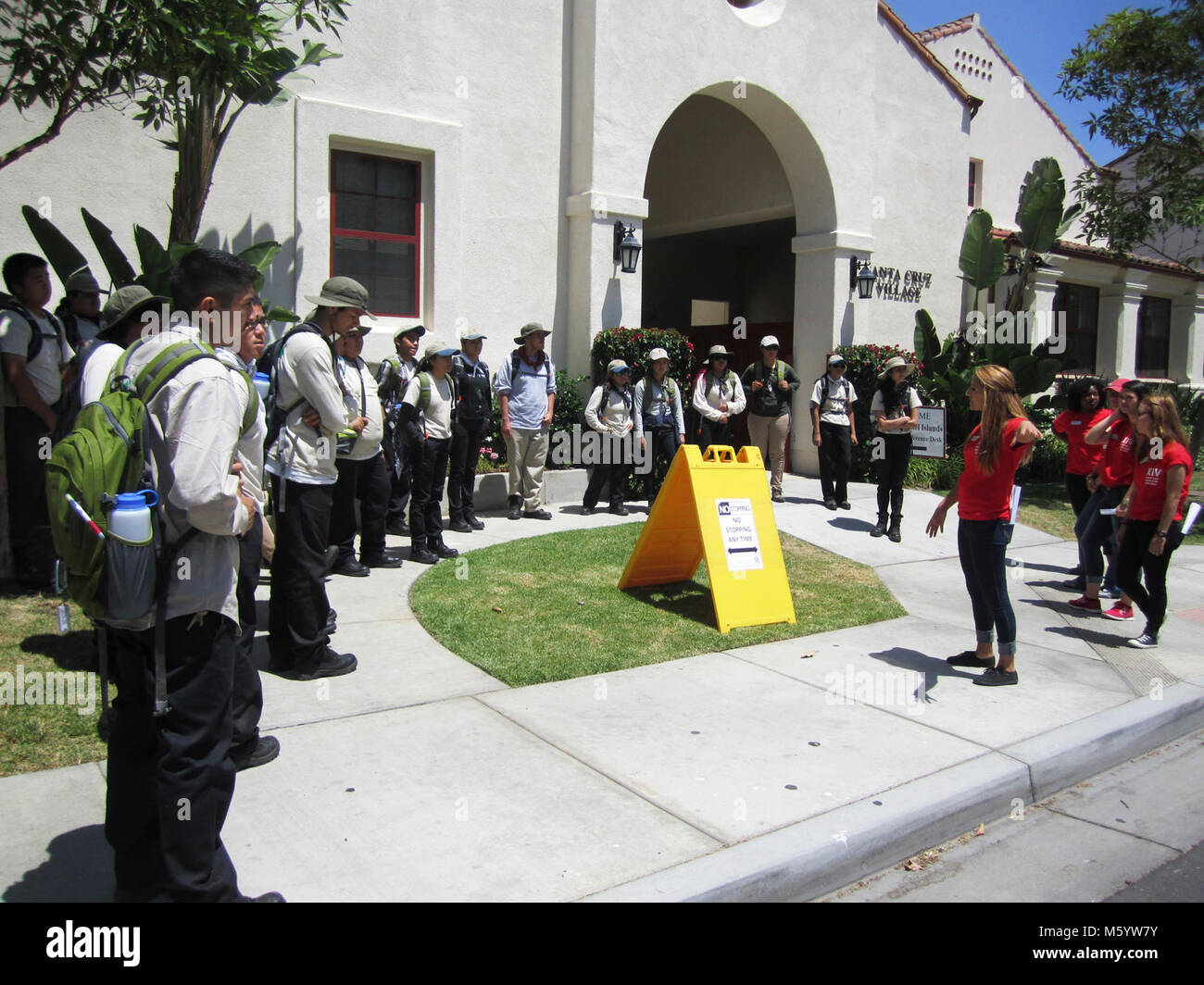 Visit to CSU Channel Islands Stock Photo - Alamy