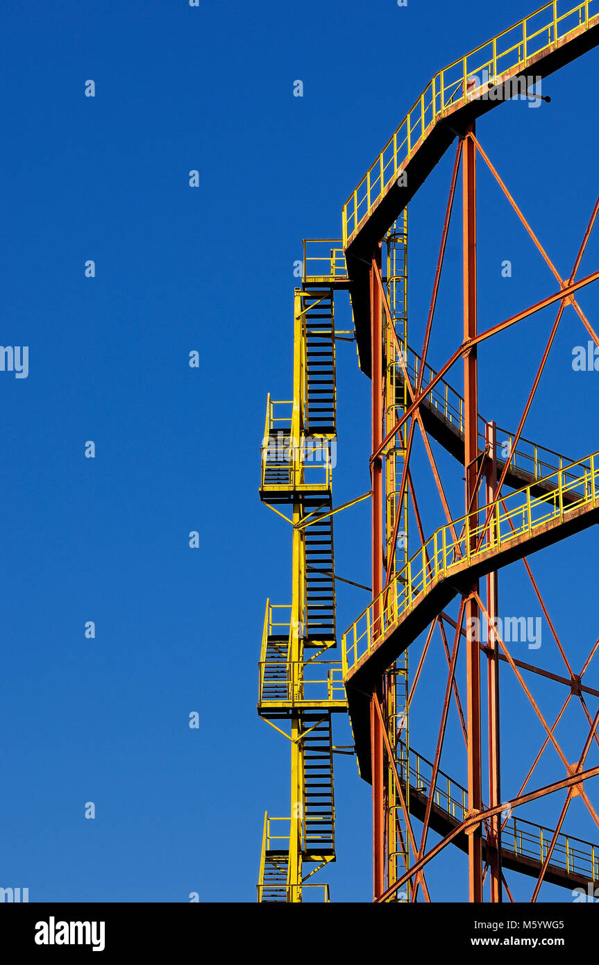 Gaskessel in Münster Stock Photo - Alamy