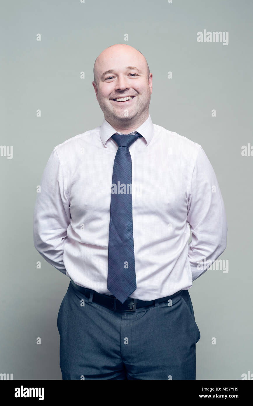 upper body shots of office workers / managers / consultants Stock Photo ...