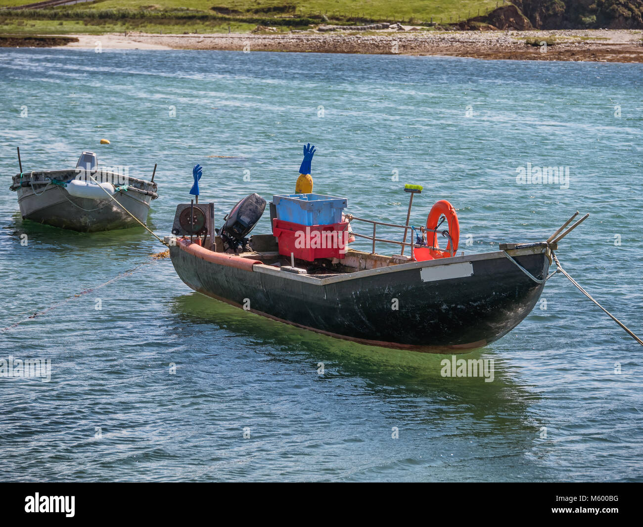Irish traditional fishing boats ireland hi-res stock photography and ...