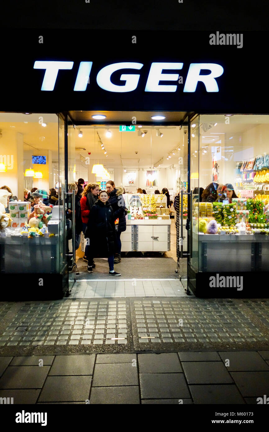 Tiger store on Tottenham Court Road, London, UK Stock Photo - Alamy