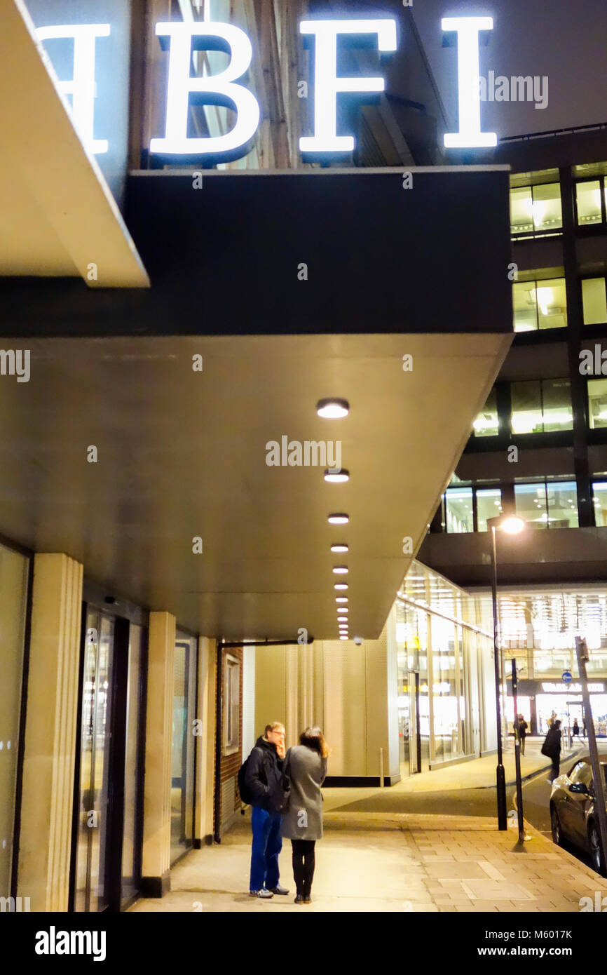 British film institute bfi entrance hi-res stock photography and images ...