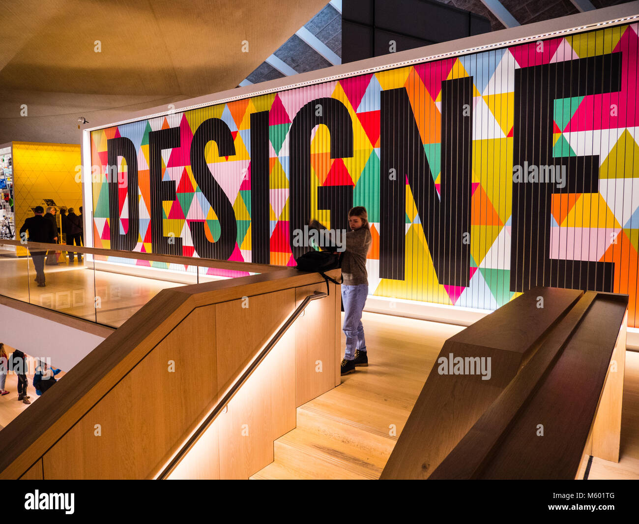 Designer Sign, Design Museum, Kensington, London, England Stock Photo ...