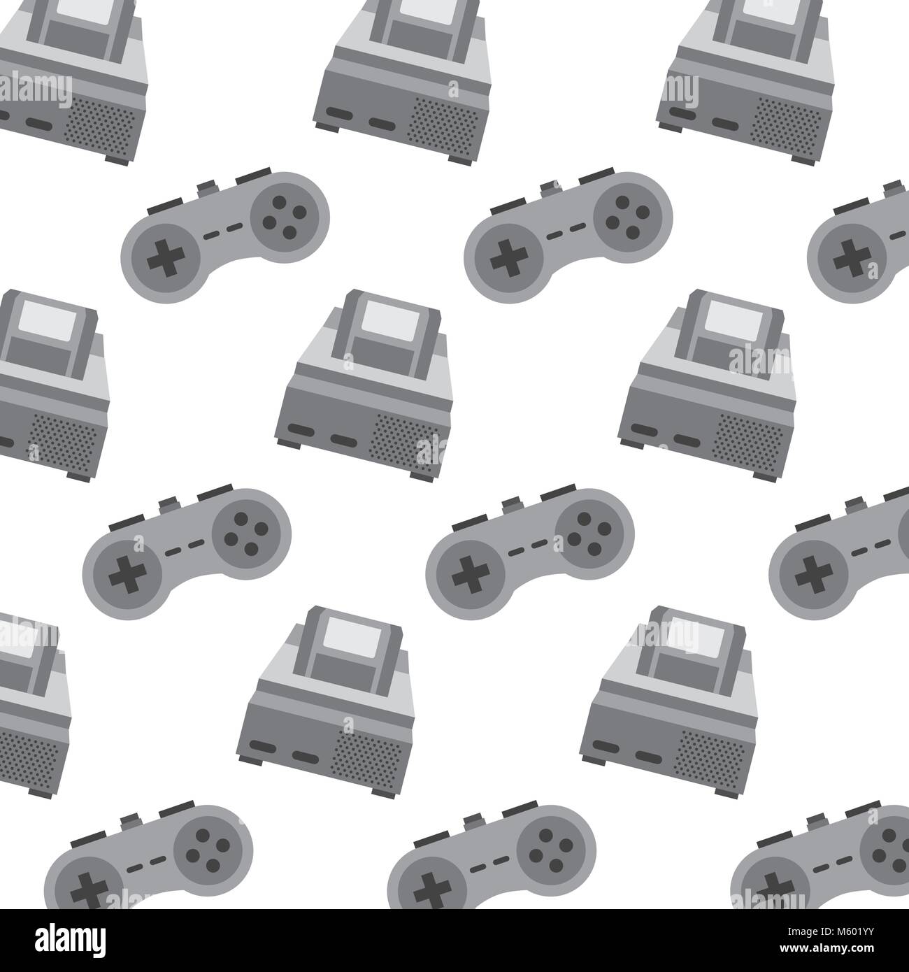 Retro videogame design start Stock Vector Images - Alamy