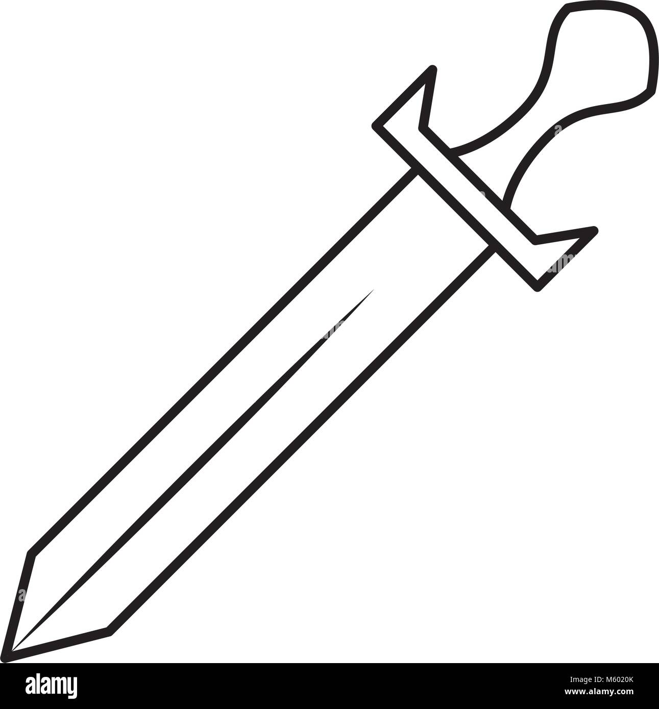 sword weapon battle handle vintage Stock Vector Image & Art - Alamy