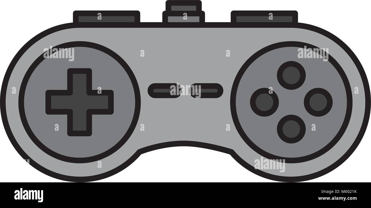 video console gamepad device buttons Stock Vector Image & Art - Alamy