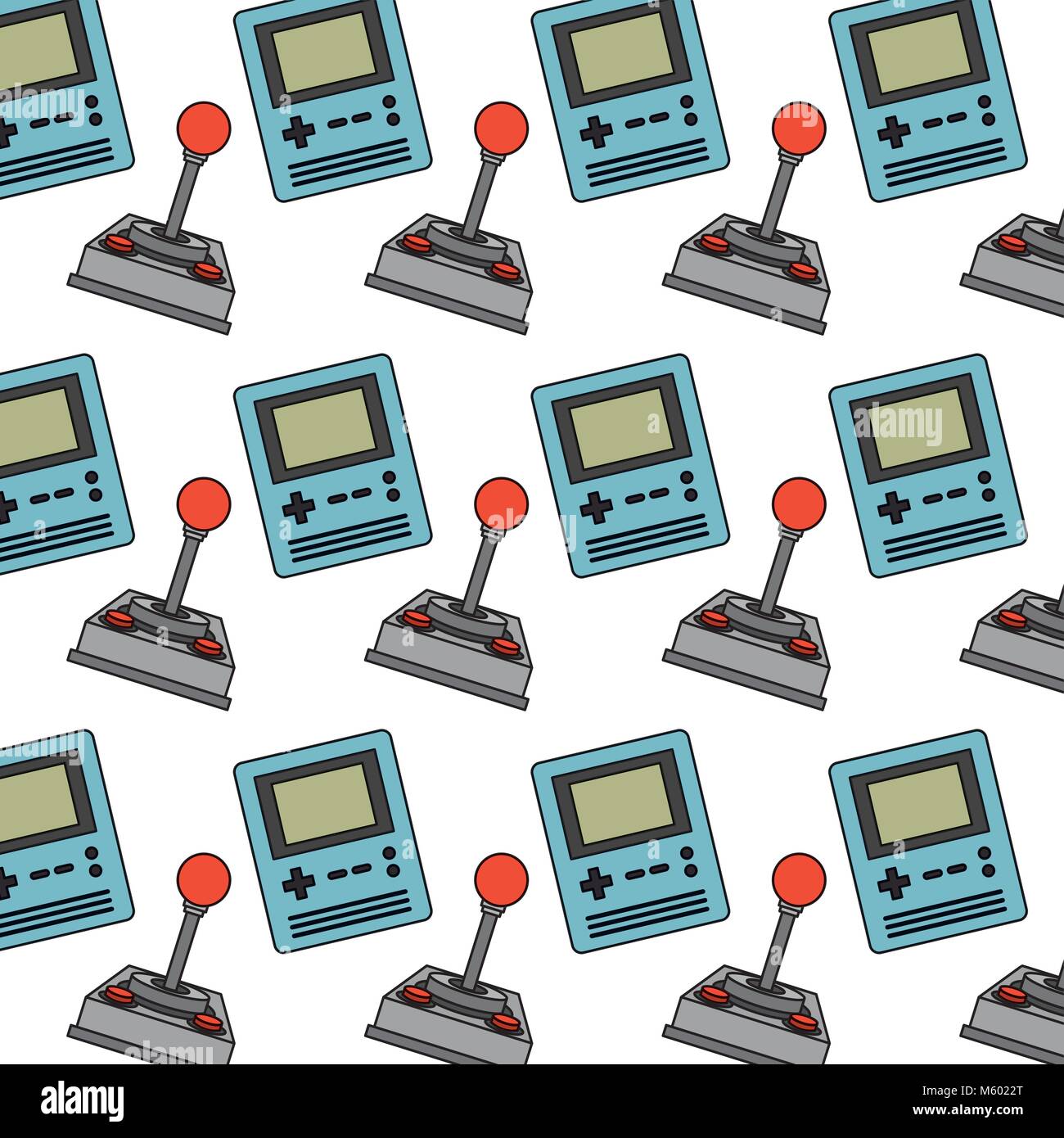 Mobile gaming console pattern hi-res stock photography and images - Alamy