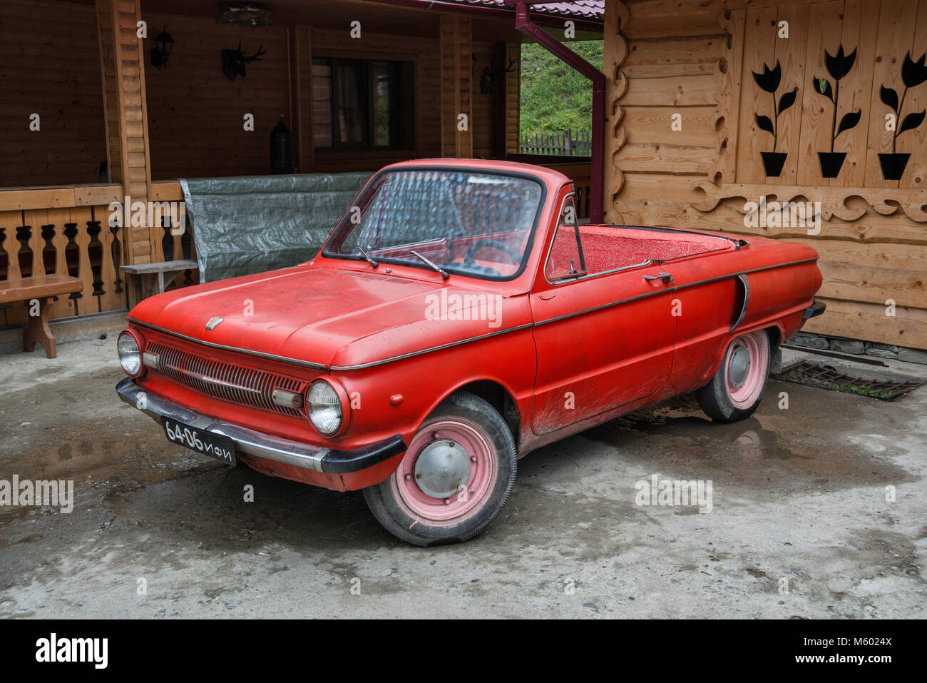 ZAZ-966 Zaporozhets, 1960's Soviet car with engine in the rear ...