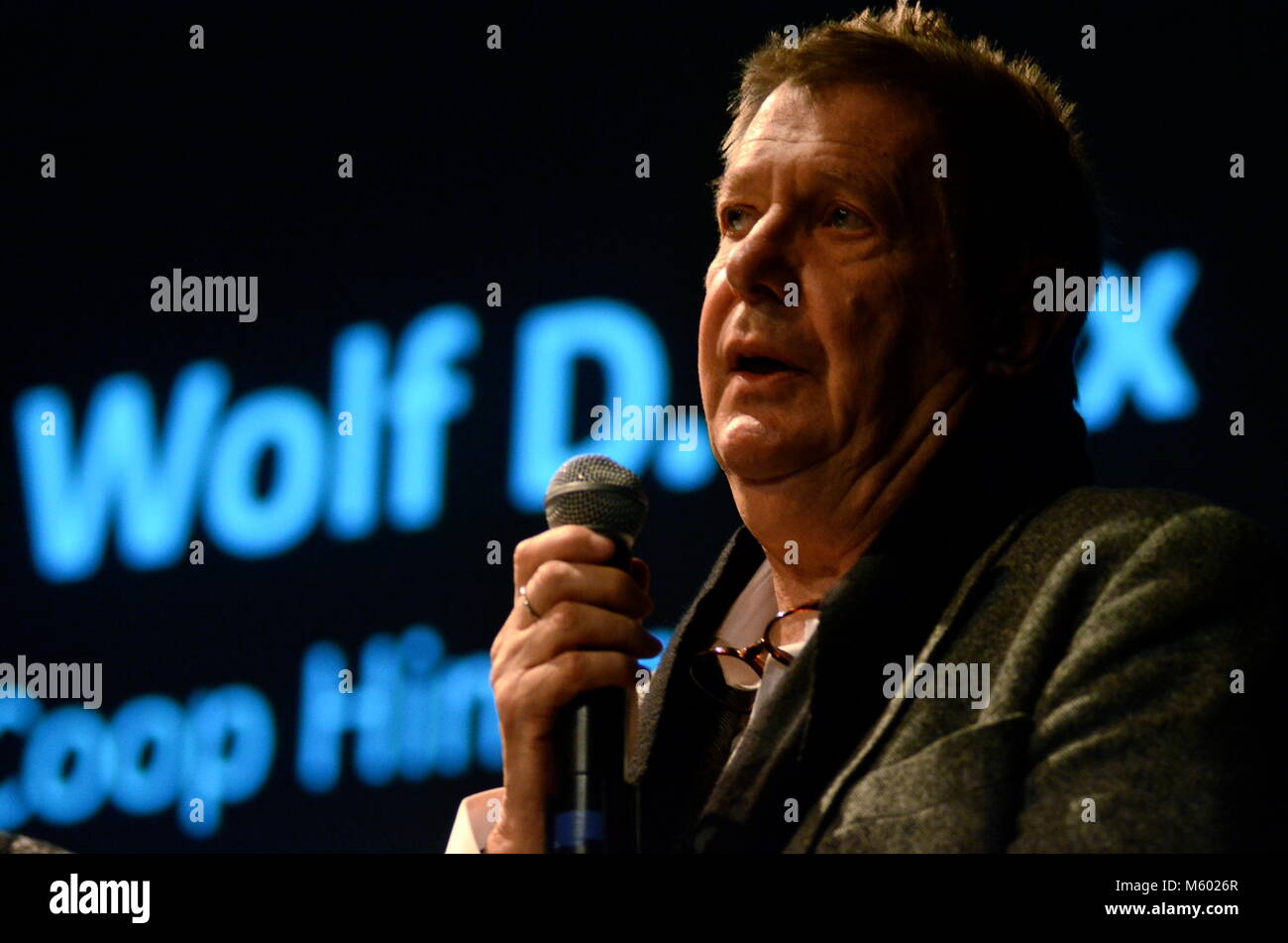 Architect Wolf D. Prix, Coop Himmelb(l)au agency, attends conference in ...