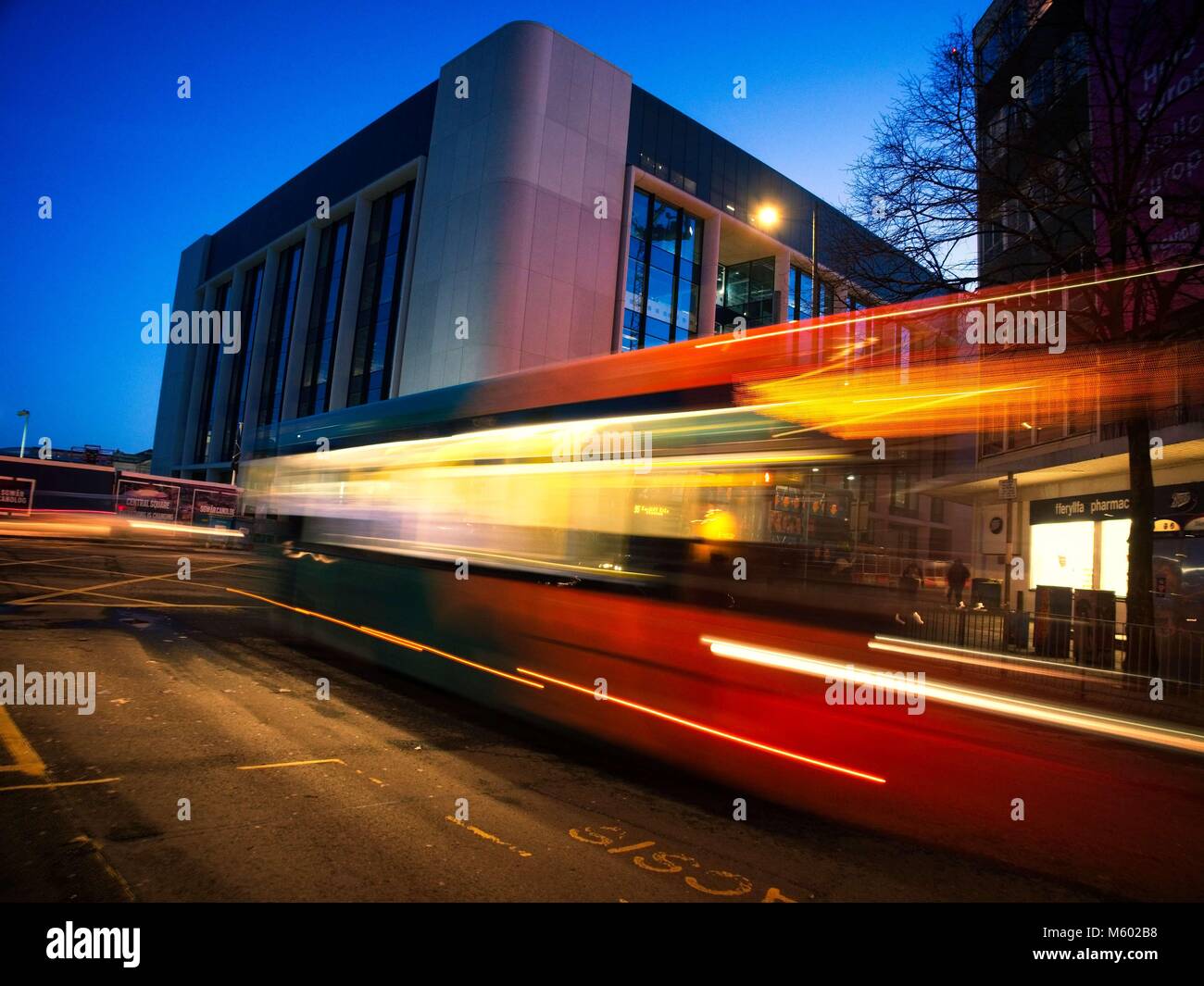 Speeding bus hi-res stock photography and images - Alamy