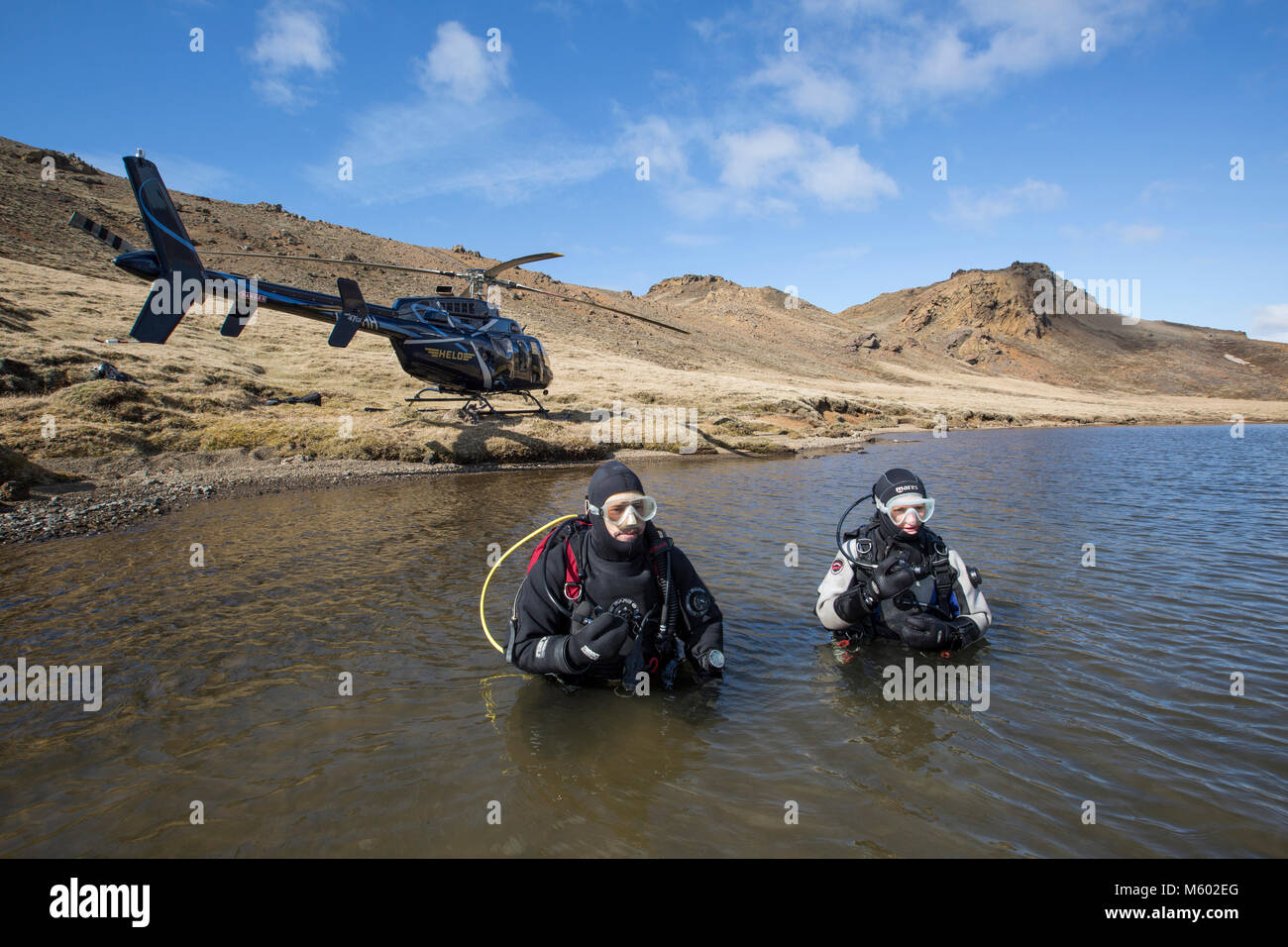 Diving lake hi-res stock photography and images - Alamy