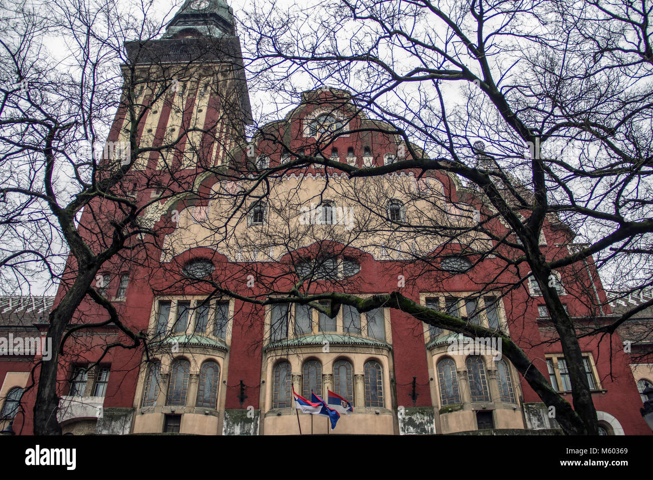 Subotica, Vojvodina, Serbia - The City Hall a prominent symbol of ...