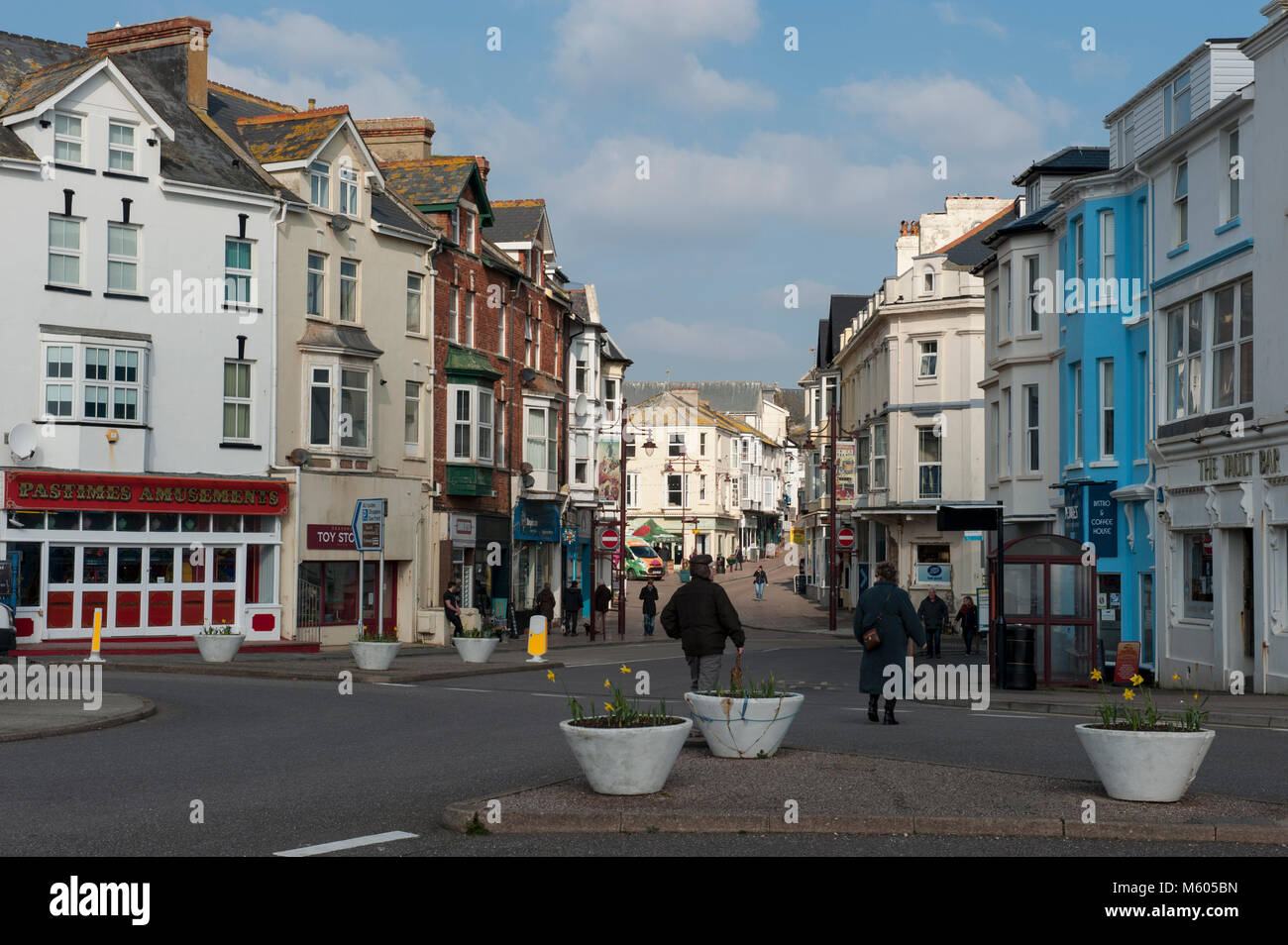 Seaton town centre hi-res stock photography and images - Alamy